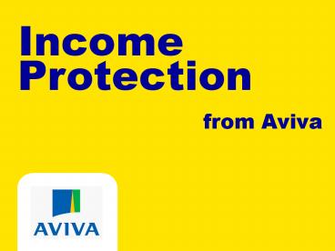 from Aviva presentation | free to view