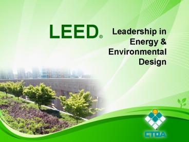 LEED presentation | free to view