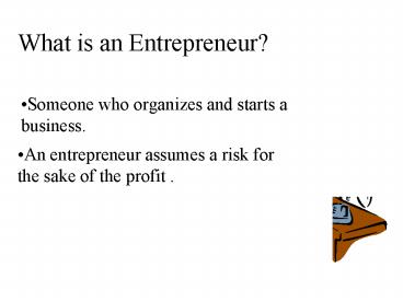 What is an Entrepreneur presentation | free to view