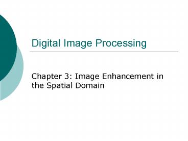 Digital Image Processing presentation | free to download