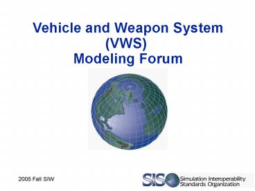 PPT – Vehicle and Weapon System PowerPoint presentation | free to view ...