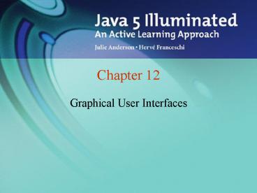 PPT – Graphical User Interfaces PowerPoint presentation | free to view ...
