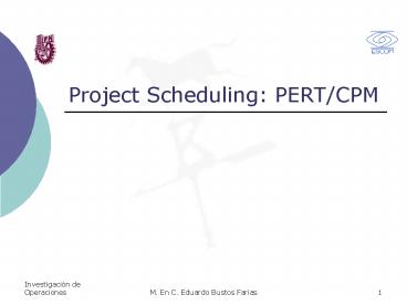 Project Scheduling: PERT/CPM presentation | free to download