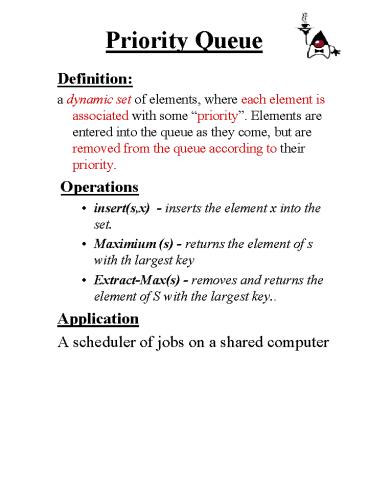 Priority Queue presentation | free to view