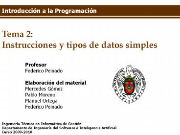 PPT – Pascal, un lenguaje de programaci PowerPoint presentation | free ...