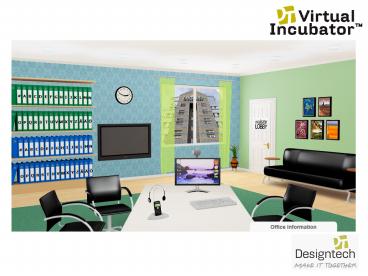 Virtual Incubator is a web based management instrument and ...