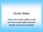 PPT – Firearm Safety PowerPoint presentation | free to view - id ...