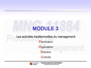 PPT – MODULE 3 PowerPoint presentation | free to view - id: 298cae-ZDc1Z
