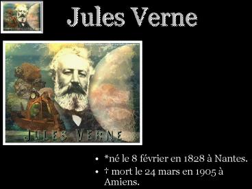 Jules Verne presentation | free to view