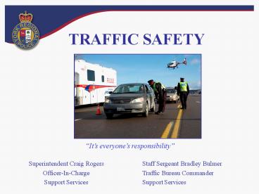TRAFFIC SAFETY presentation | free to view