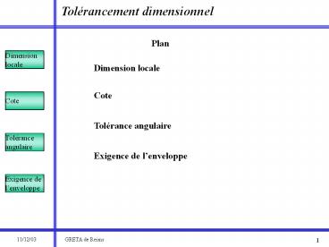 PPT – Langage des normes ISO de cotation PowerPoint presentation | free ...