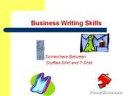 PPT – Effective Writing Skills PowerPoint presentation | free to ...