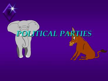 POLITICAL PARTIES presentation | free to view