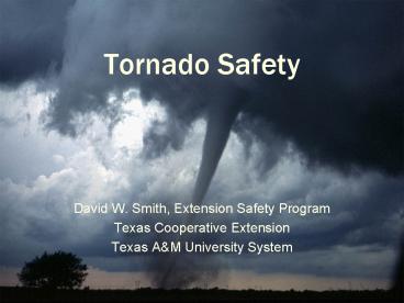 Tornado Safety presentation | free to view