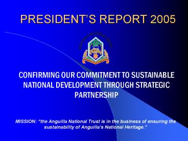 PRESIDENT presentation | free to view