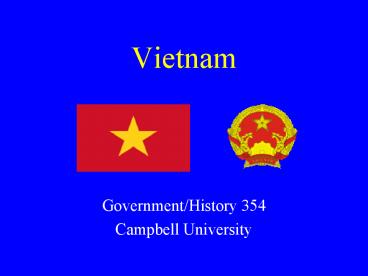 Vietnam presentation | free to view