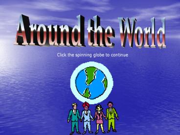 Around the World presentation | free to download
