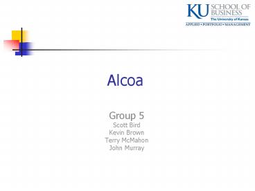 Alcoa presentation | free to view