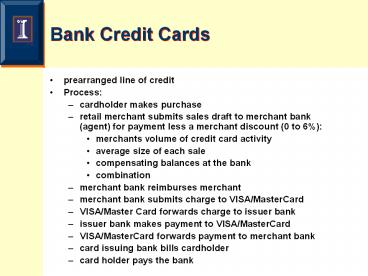 PPT – Bank Credit Cards PowerPoint presentation | free to view - id ...