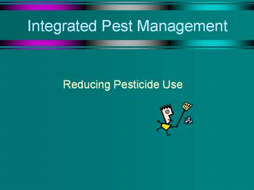 Integrated Pest Management presentation | free to download