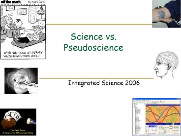 Science vs. Pseudoscience presentation | free to view