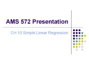PPT – Simple Linear Regression PowerPoint presentation | free to ...