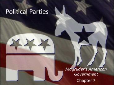 PPT – Political Parties PowerPoint presentation | free to view - id ...