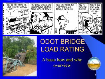 ODOT BRIDGE LOAD RATING presentation | free to view