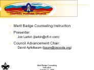 PPT – Chemistry Merit Badge PowerPoint presentation | free to view - id ...