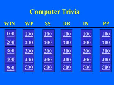 WP presentation | free to view