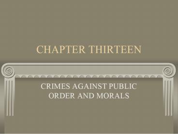 PPT – CHAPTER THIRTEEN PowerPoint presentation | free to view - id ...