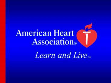 PPT – AHA Branded Blue Presentation PowerPoint presentation | free to ...