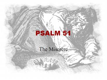 PSALM 51 presentation | free to view