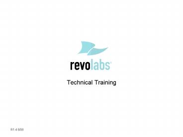 Technical Training presentation | free to view