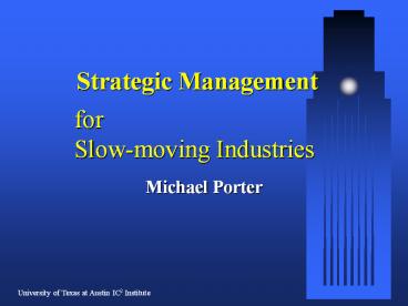 PPT – Strategic Management PowerPoint presentation | free to view - id ...