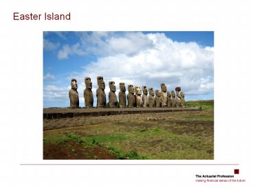 Easter Island presentation | free to download
