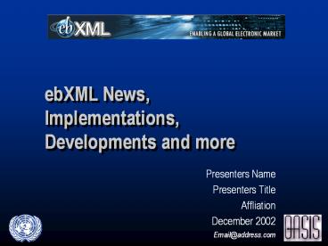 Presenters Name presentation | free to download