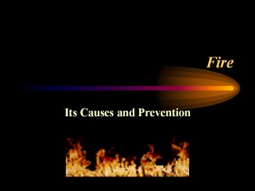 Fire presentation | free to download