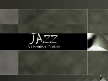 JAZZ presentation | free to view