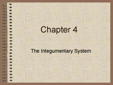 PPT – The Integumentary System PowerPoint presentation | free to view ...