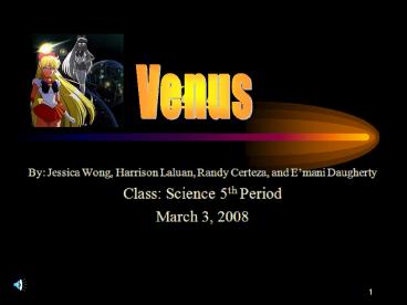 Venus presentation | free to view