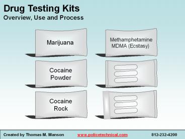 PPT – Drug Testing Kits PowerPoint presentation | free to view - id ...