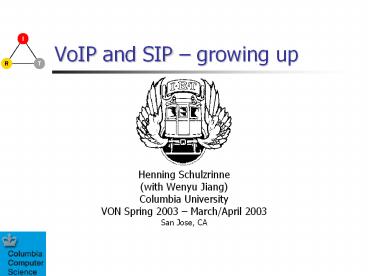 PPT – VoIP and SIP PowerPoint presentation | free to download - id ...