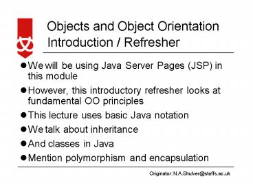 PPT – Introduction Refresher PowerPoint presentation | free to view ...