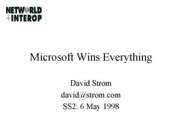 PPT – Microserfs, fiction by Douglas Coupland in Wired magazin ...