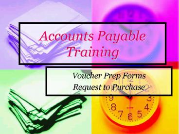 PPT – Accounts Payable Training PowerPoint presentation | free to ...
