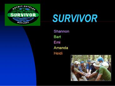 SURVIVOR presentation | free to view