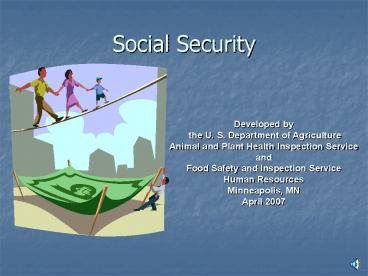 PPT – Social Security PowerPoint presentation | free to view - id ...
