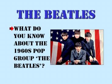 The Beatles presentation | free to download