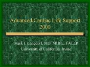PPT – Advanced Cardiac Life Support PowerPoint presentation | free to ...